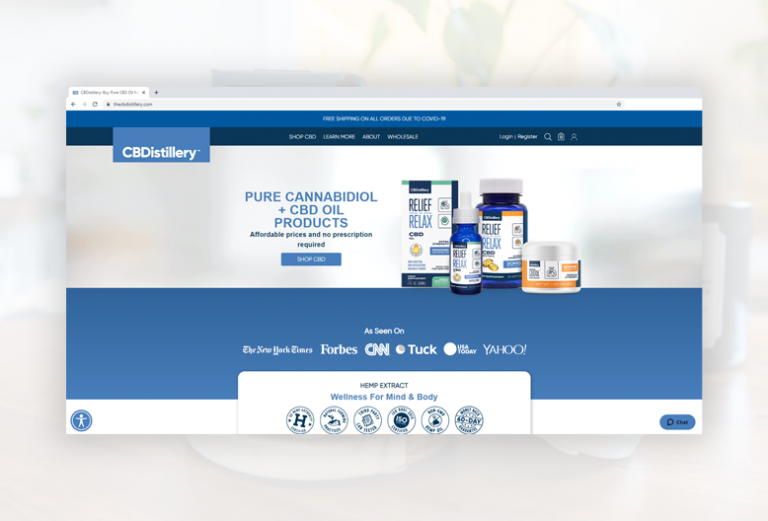 CBDistillery - Silk Commerce
